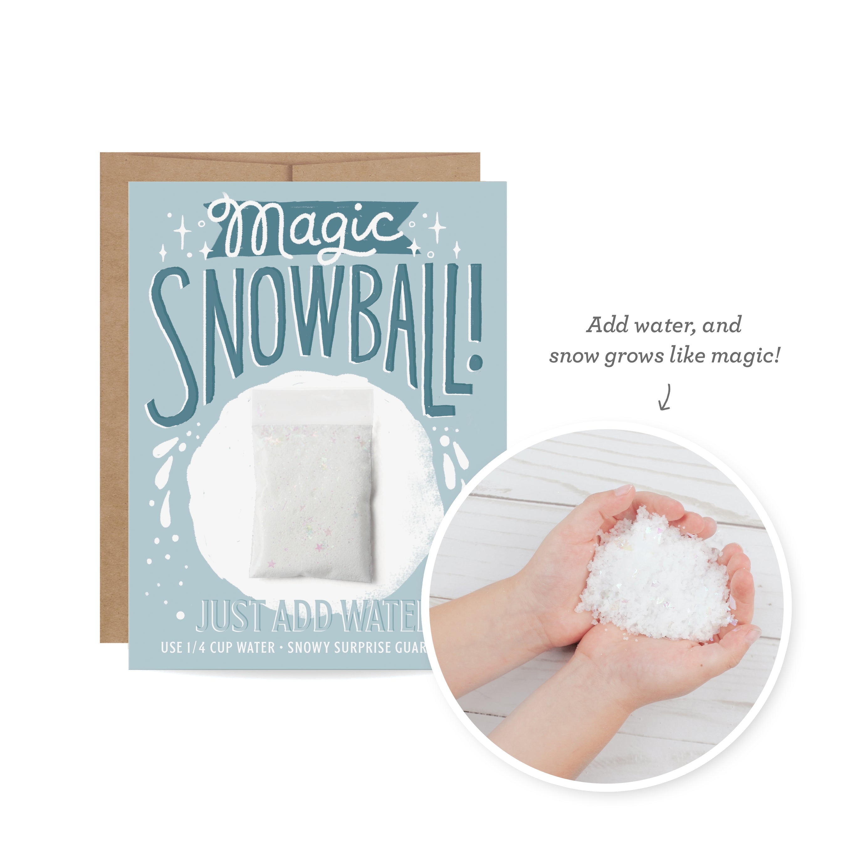 Magic Snowball Card – Butter Baker